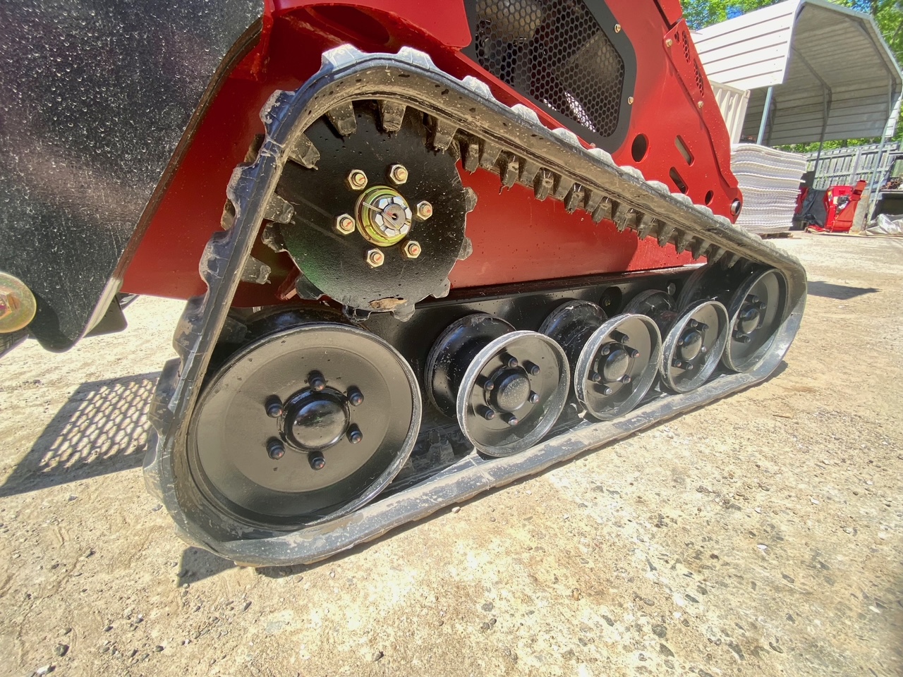 Iron Rhino Track Loader- Track Tensioning
